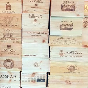3 Pack Spanish Wooden Wine Boxes / Crates / Storage - Etsy