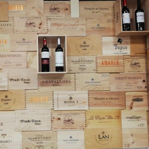 20 X Wine Box End Panels. Wood. Box, Side, Plate. Spain - Etsy
