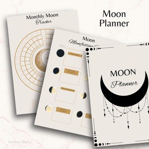 Moon Planner: Astrology Journal, Manifestation Guide (PDF) - Etsy
