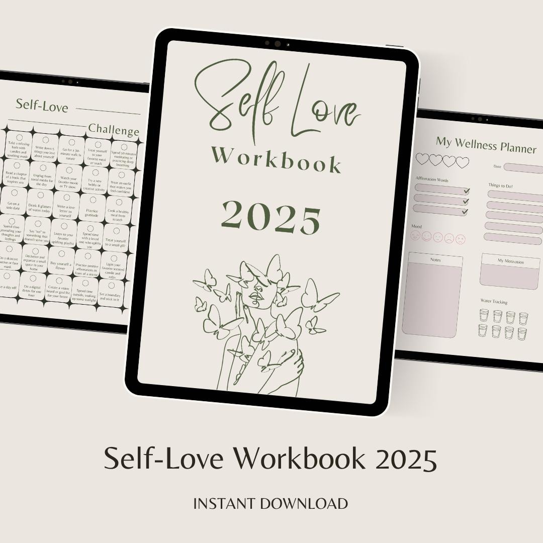 Self Love Journal | Self Love Planner | Self Love Workbook | Self Love ...