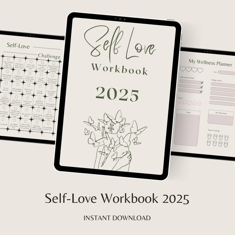 Self Love Journal Self Love Planner Self Love Workbook Self Love ...