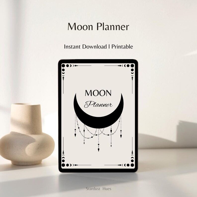 Moon Planner: Astrology Journal, Manifestation Guide (PDF) - Etsy