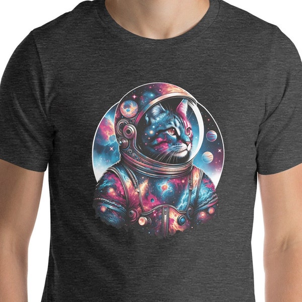 Astronaut Cat Shirt - Etsy