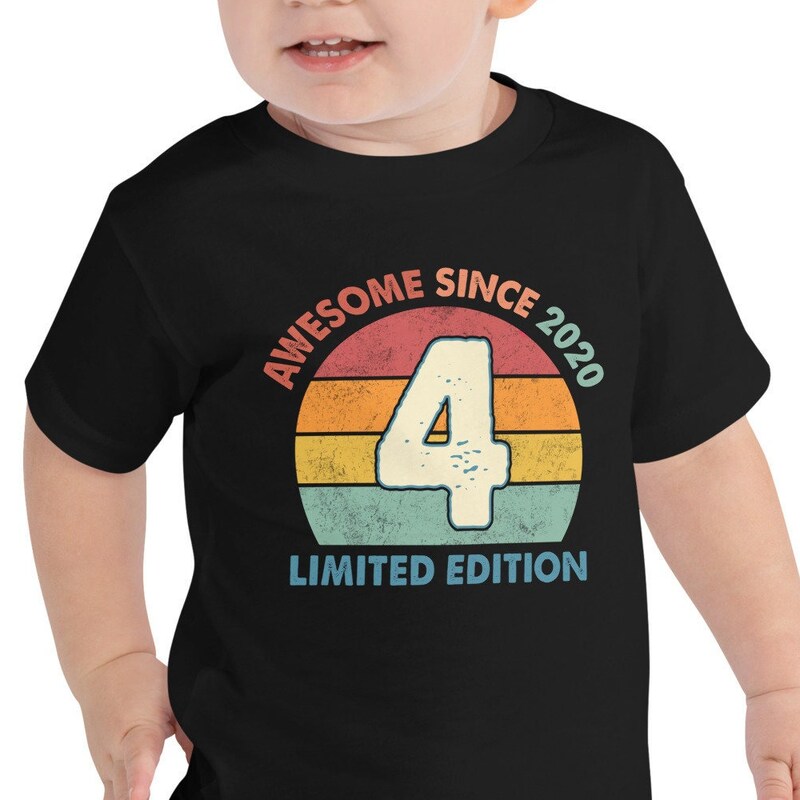 Four Year Old Shirt - Etsy