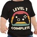 1st Birthday Shirt, Level 1 Complete, 1st Birthday Party, One Year Old ...