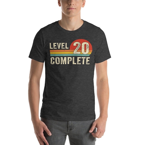 Level 20 Complete 20th Anniversary Gifts for Him and Her 20 - Etsy