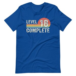 Level 18 Complete, 18th Anniversary, 18 Year Wedding, Eighteenth ...