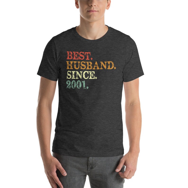 Best Husband Since 2001 Married Since 2001 Gift for Husband - Etsy