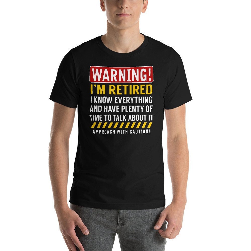 Retired Shirt Fathers Day Gift Retirement Gift I'm - Etsy