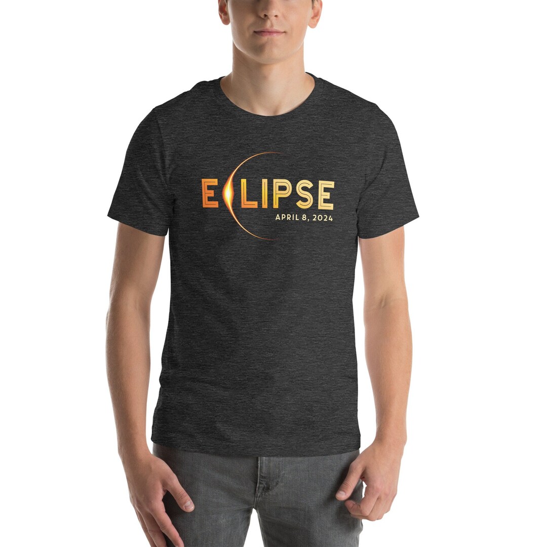 2024 Total Solar Eclipse April 8 Path of the Eclipse T-shirt, USA Solar ...