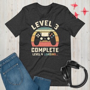 Level 3 Complete, Gamer Husband Gift, Husband Couple Shirt, Wedding ...