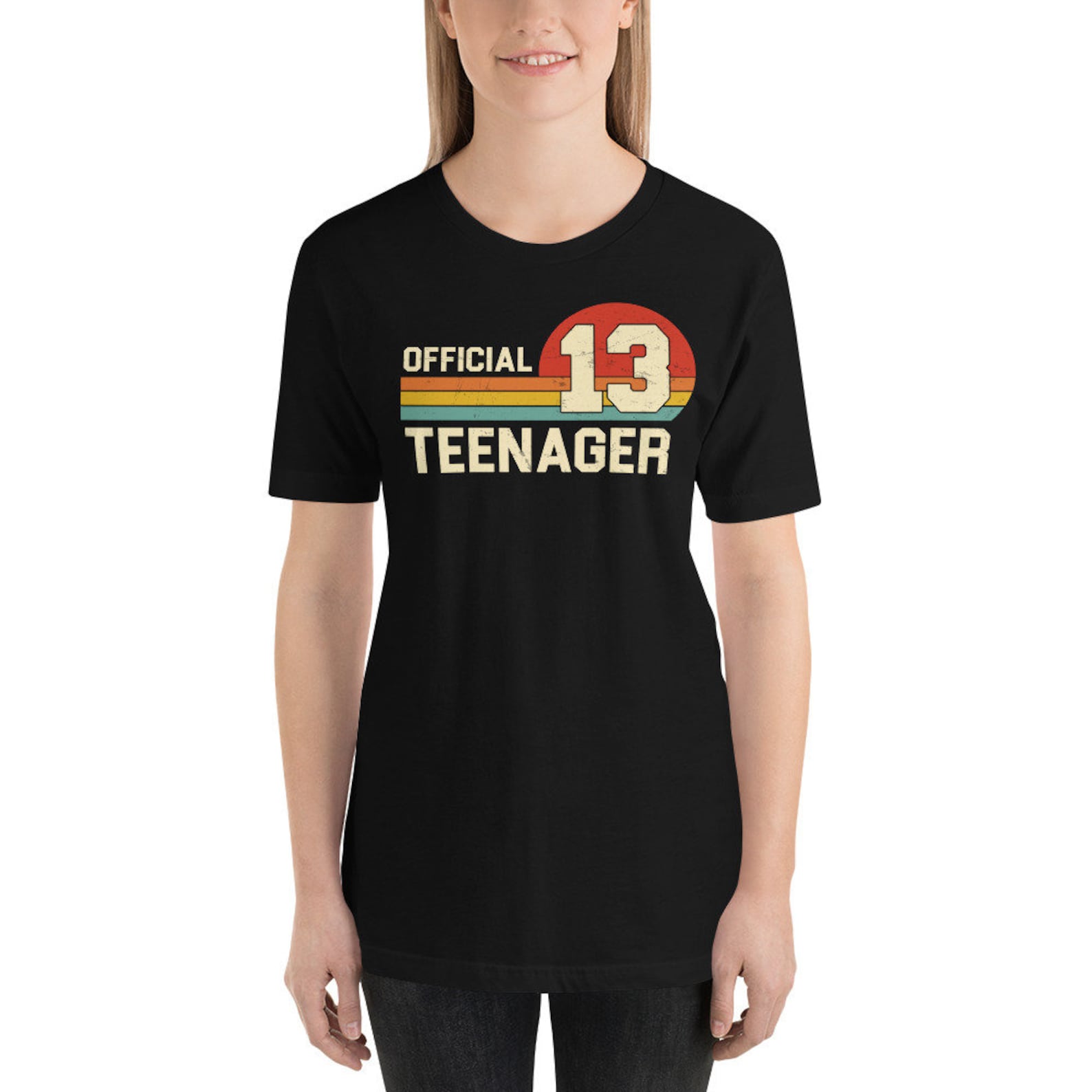 Official Teenager Shirt, Teenager Gift, 13th Birthday Gift, 13th ...