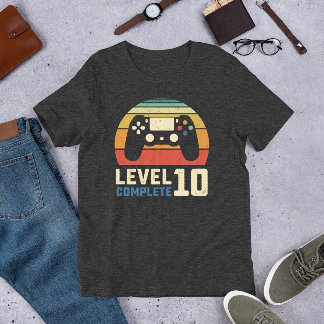 Level 10 Complete, 10 Year Anniversary, 10th Wedding Gift, Tenth ...