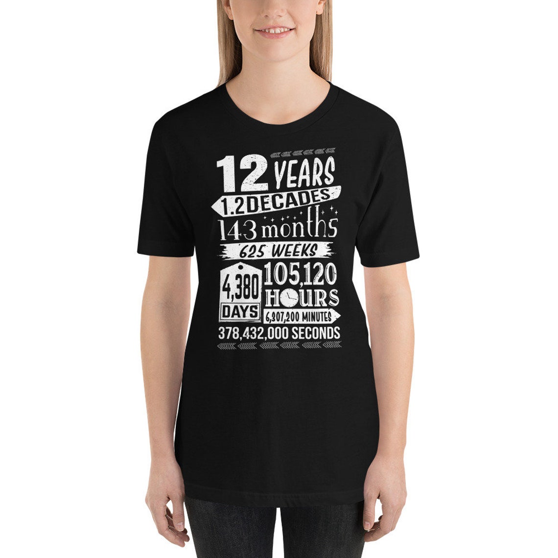 12th Birthday Shirt 12 Years Old Twelfth Birthday Birthday | Etsy