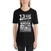 13th Birthday Shirt, Official Teenager, Double Digits Shirt, Thirteenth ...