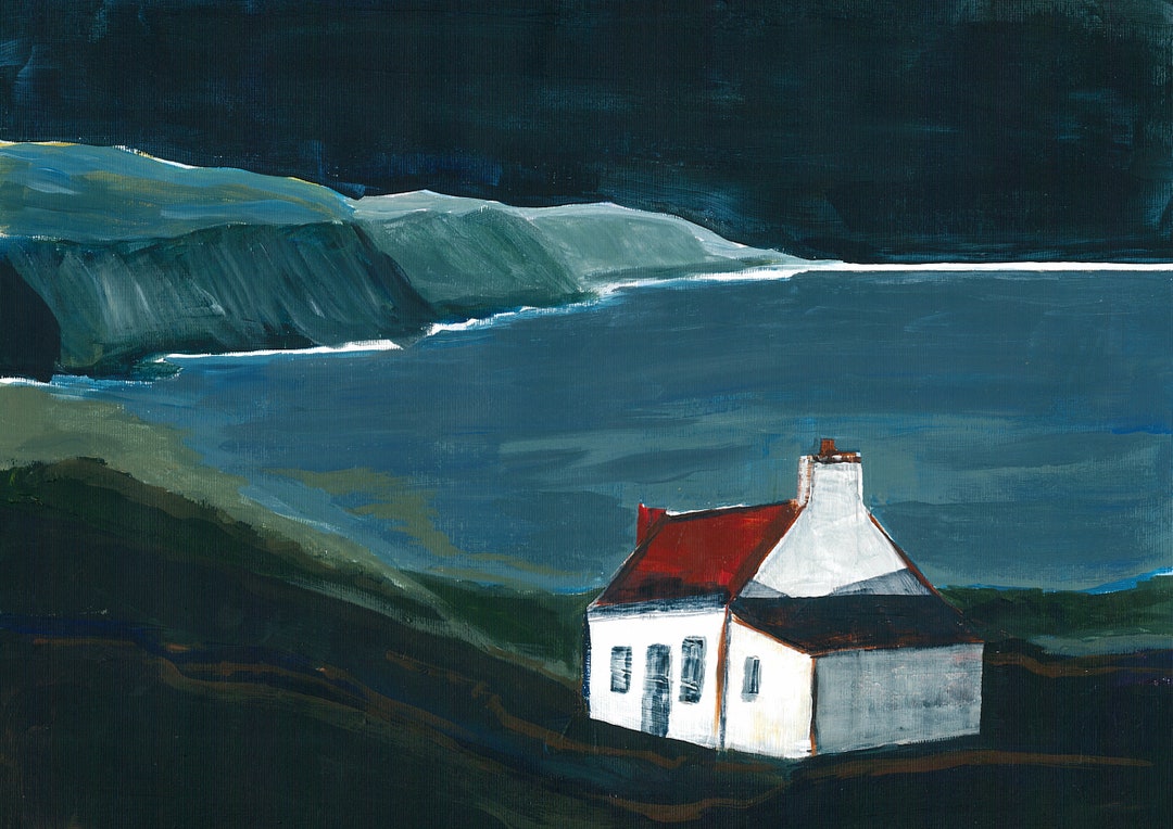 Devon Cottage Dreams Poster - Etsy