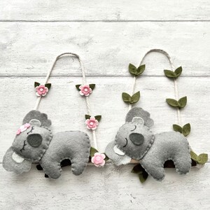 Koala Bear Nursery Hanging Decor Koala Baby Shower Decor - Etsy