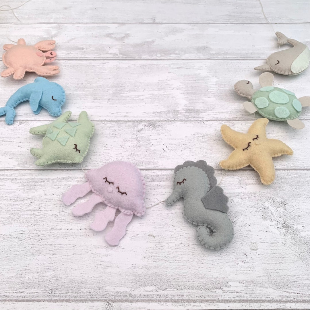Ocean Friends Under the Sea Bunting Choice of 8 Under the - Etsy