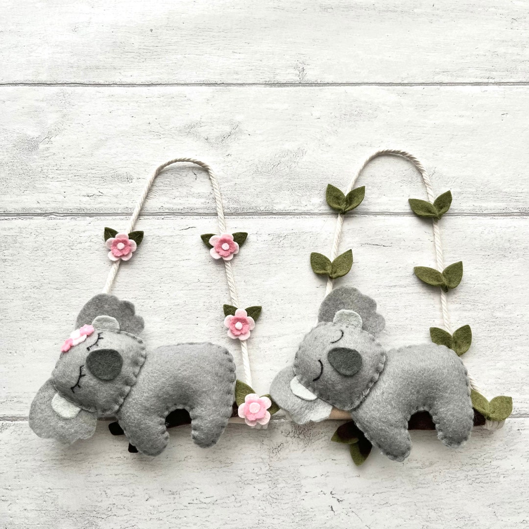 Koala Bear Nursery Hanging Decor Koala Baby Shower Decor - Etsy