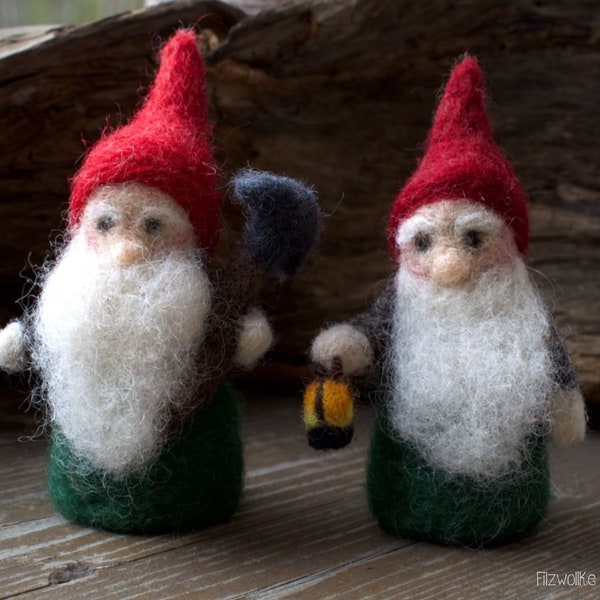 Needle Felted Gnomes - Etsy