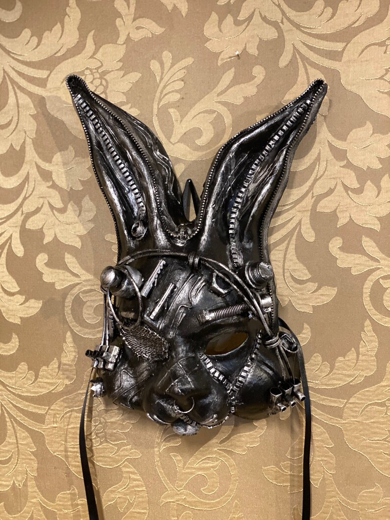 Venetian Mask Rabbit Mask Steampunk Mask Halloween Mask - Etsy