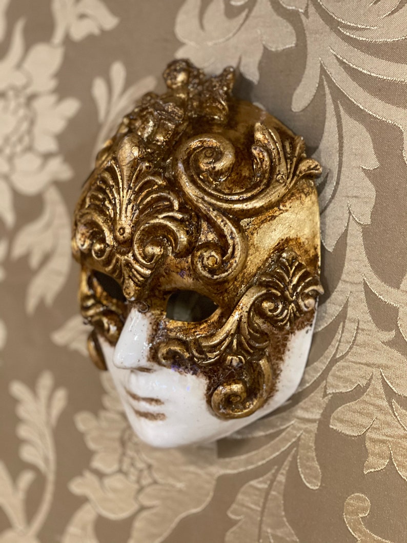 Venetian Mask Baroque Face Interior Decoration Mask | Etsy