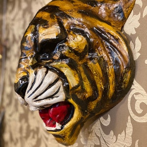 Venetian Mask, Tiger Mask, Carnival Mask, Animal Masks, Halloween Mask ...
