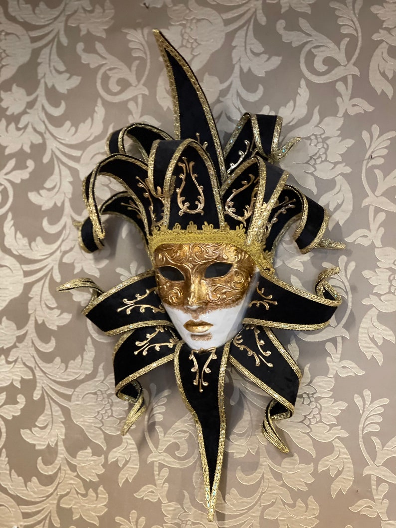 Venetian Mask, Jolly Mask, Carnival Mask, Halloween Mask - Etsy