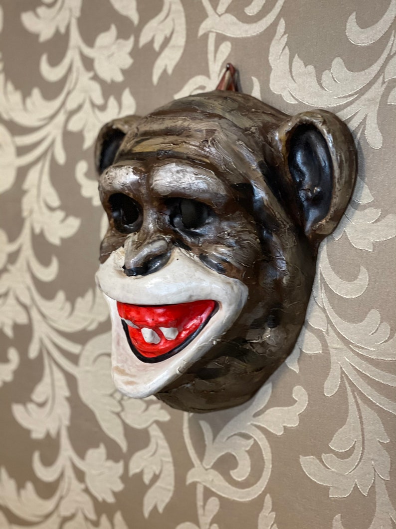 Monkey Mask Animal Mask Original Venetian Handmade - Etsy