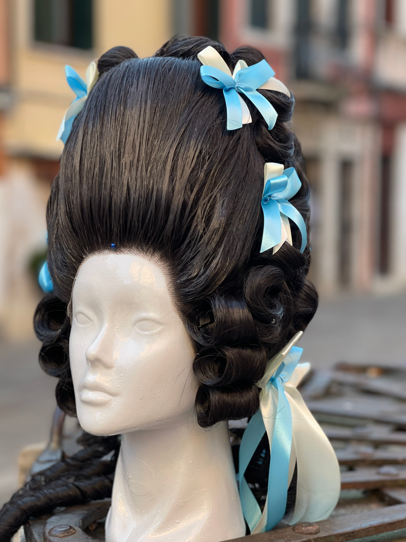 Historical Wig From the 1700s Reproduction 18th Century | Etsy