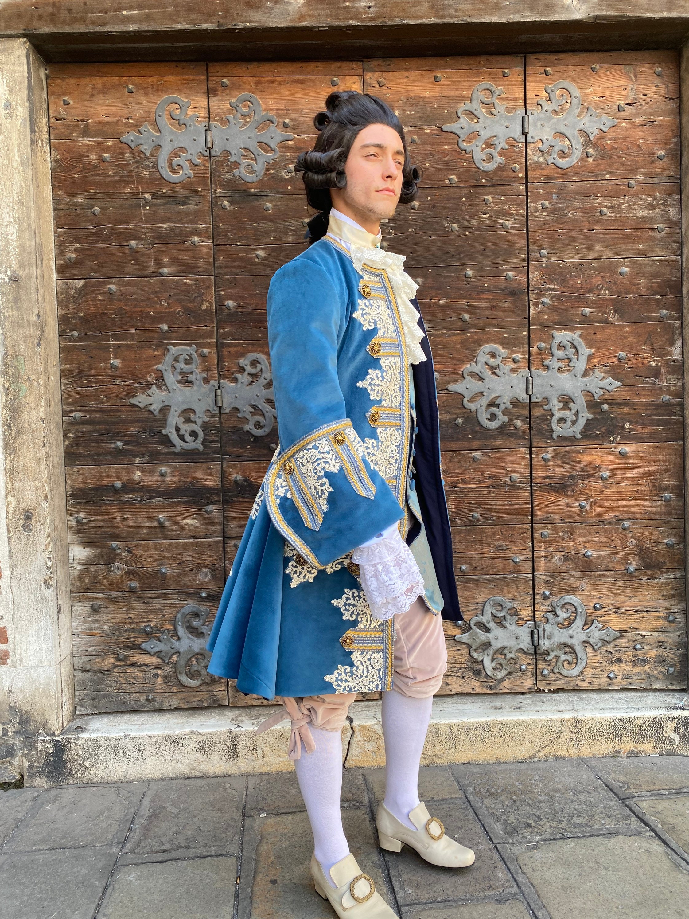 Historical Costume Of The 1700s For Men 18th Century Period Etsy Uk
