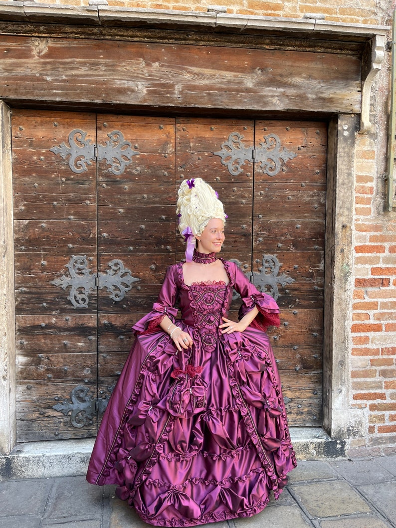 1700s Historical Costume for Women 18th Century Reproduction - Etsy