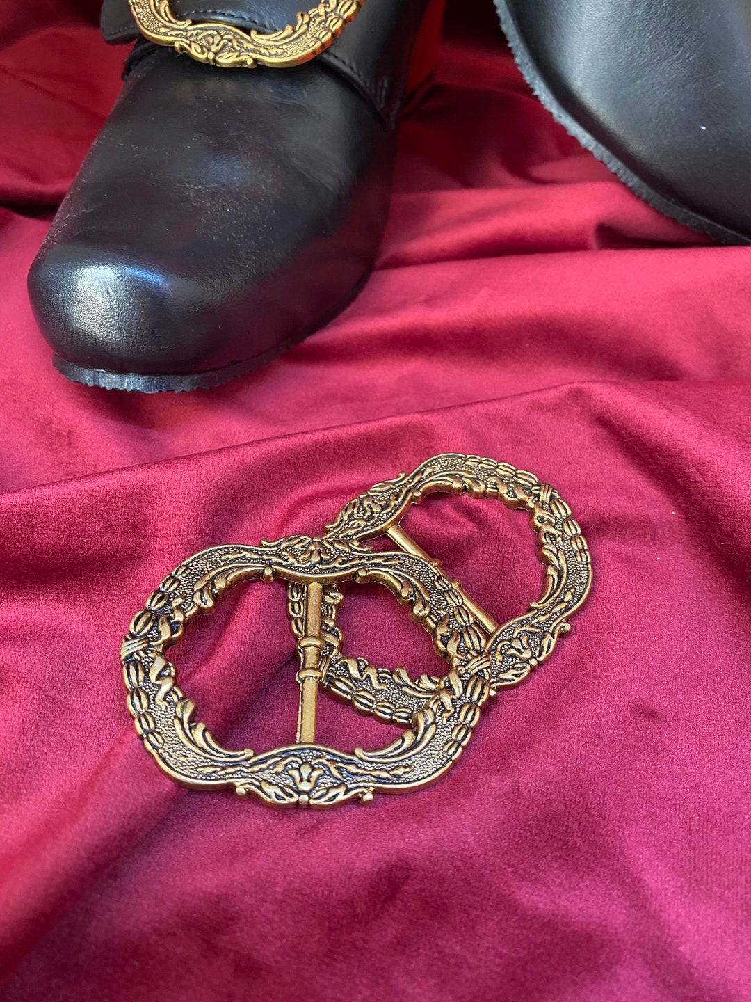 Historical Shoe Buckles, Pair of 18th Century Reproduction Buckles - Etsy