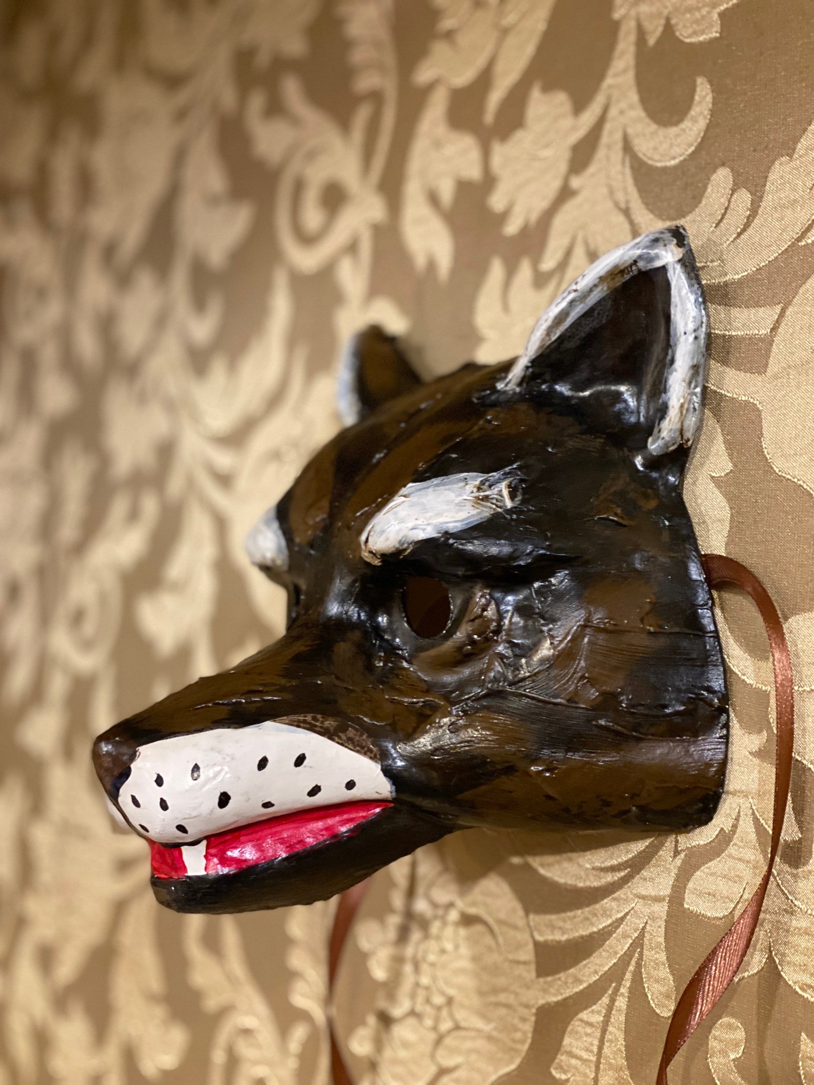 Venetian Mask Wolf Carnival Mask Halloween Mask Baby Mask - Etsy