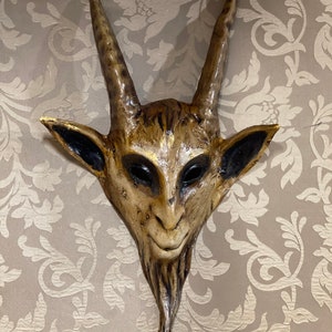 Venetian Mask, Capricorn Mask, Original Carnival Mask - Etsy