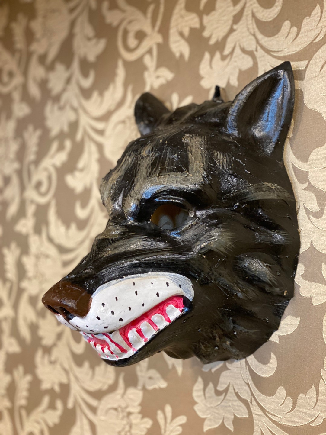 Venetian Mask, Wolf, Carnival Mask, Animal Mask, Halloween Mask ...