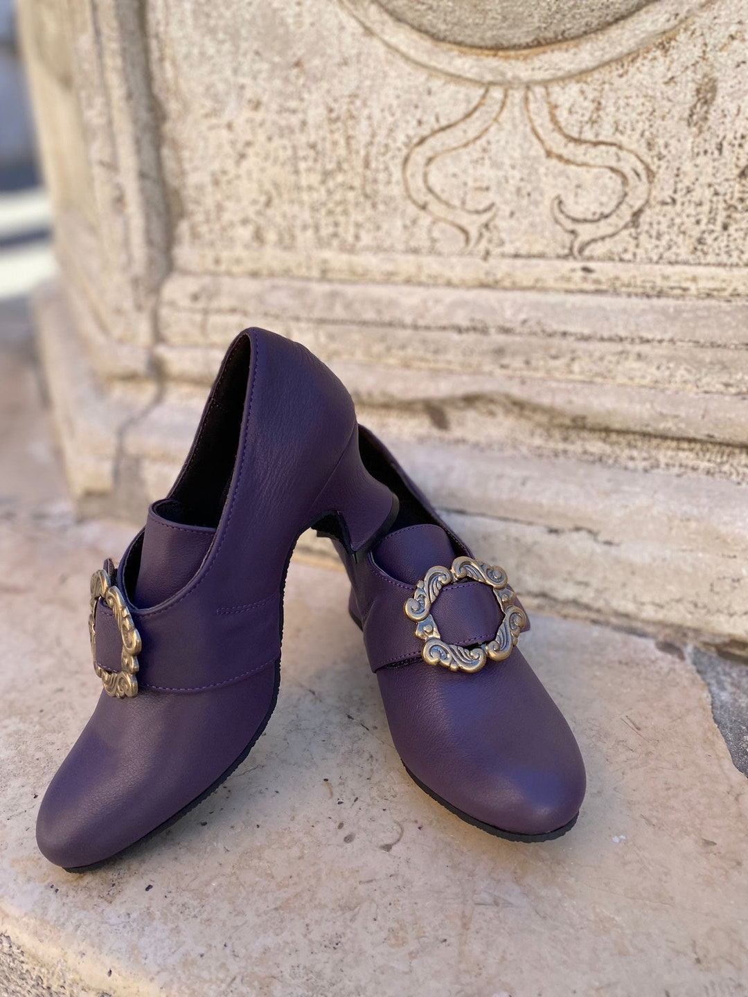 1700's Historical Leather Shoes, 18th Century Shoes, Carnival Shoes - Etsy