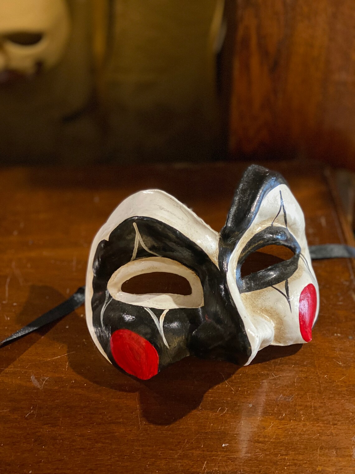 Venetian Mask Clown Mask Halloween Mask | Etsy