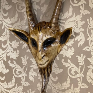 Venetian Mask, Capricorn Mask, Original Carnival Mask - Etsy
