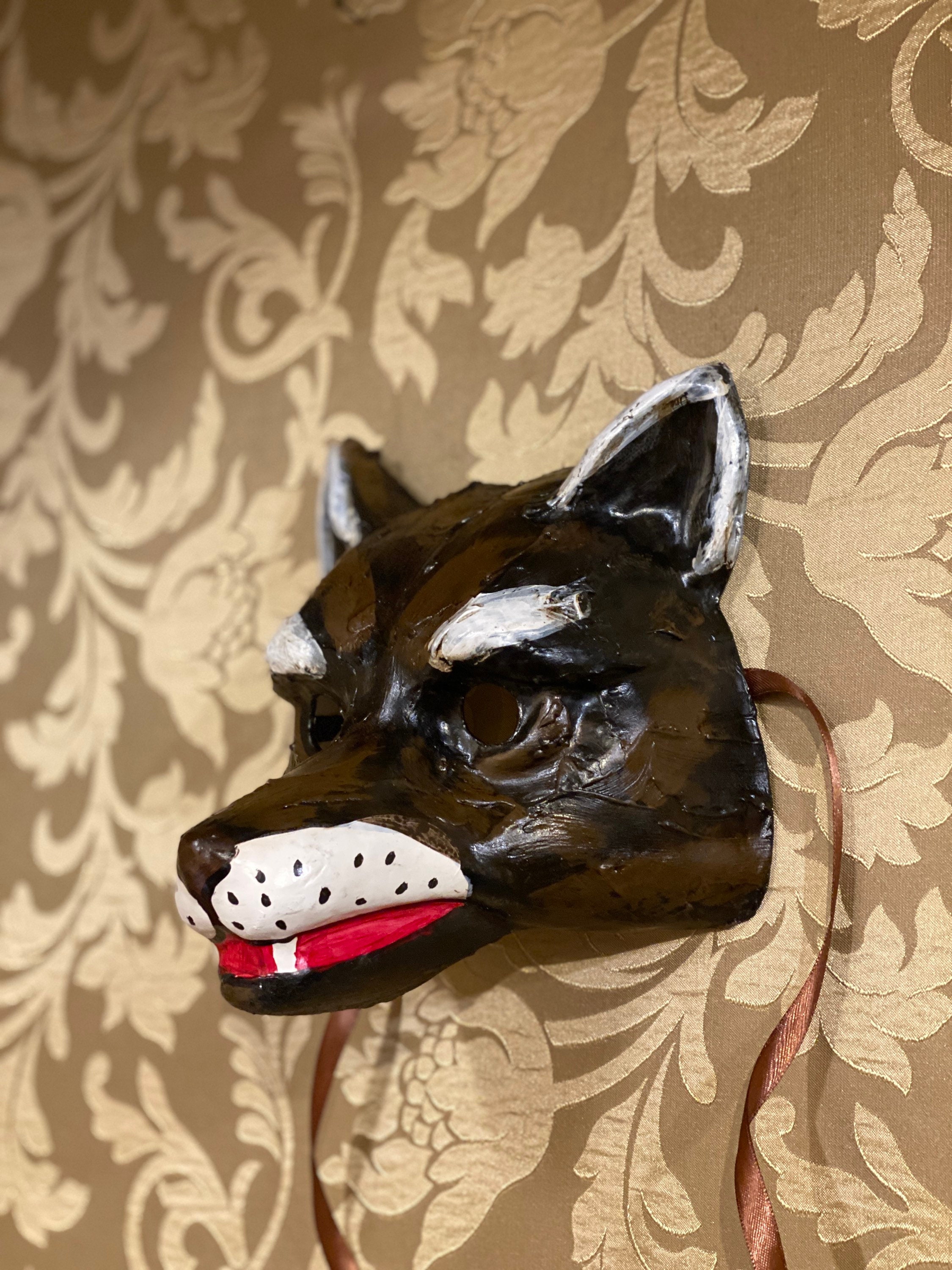 Venetian Mask Wolf Carnival Mask Halloween Mask Baby Mask - Etsy