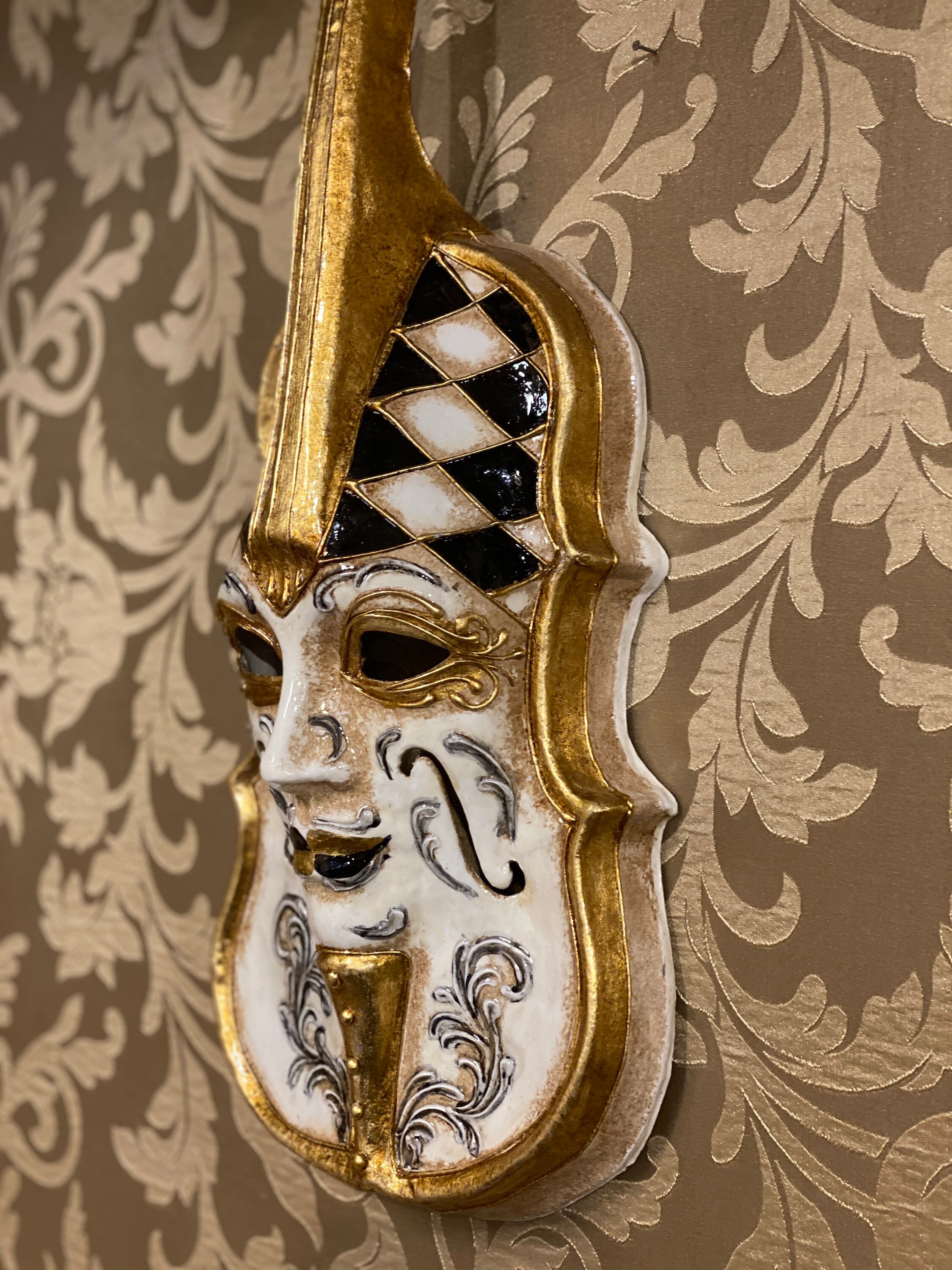 Venetian Mask Violin Wearable or Decorative Mask. | Etsy