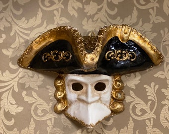 Venice Casanova Mask - Etsy