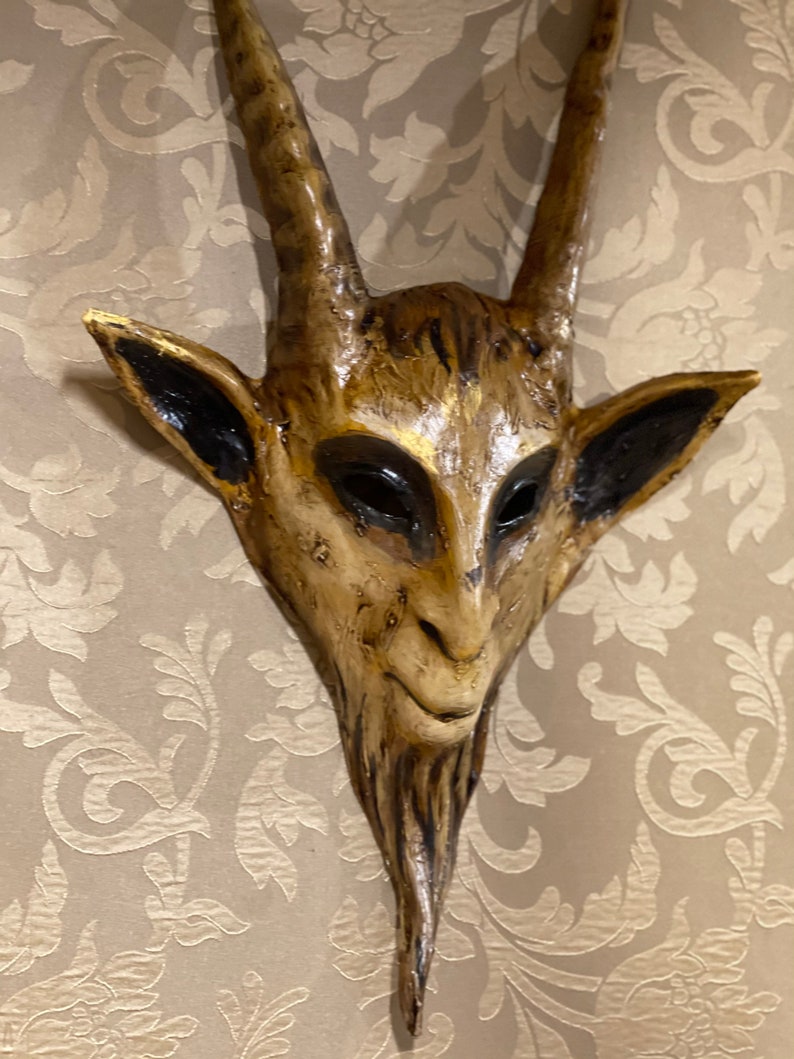 Venetian Mask, Capricorn Mask, Original Carnival Mask - Etsy