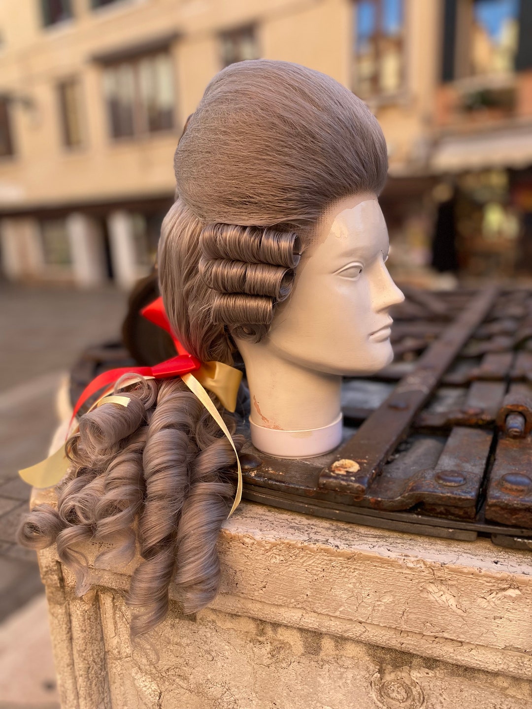 Historical Men's Wig From the 1700s, 18th Century Wig, Carnival Wig ...
