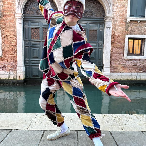 Harlequin Costume - Etsy