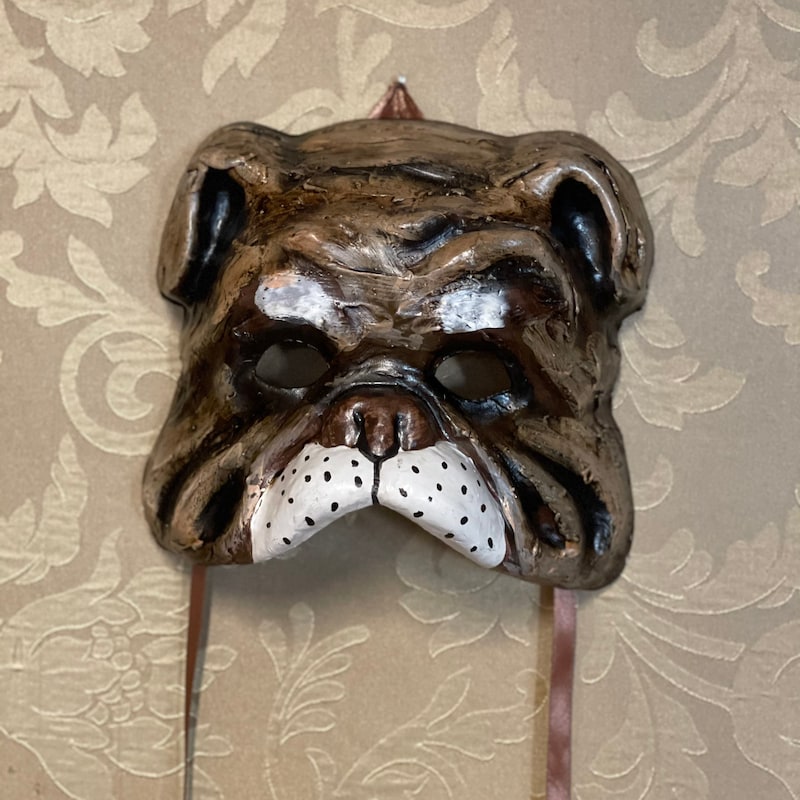 Bulldog Mask - Etsy
