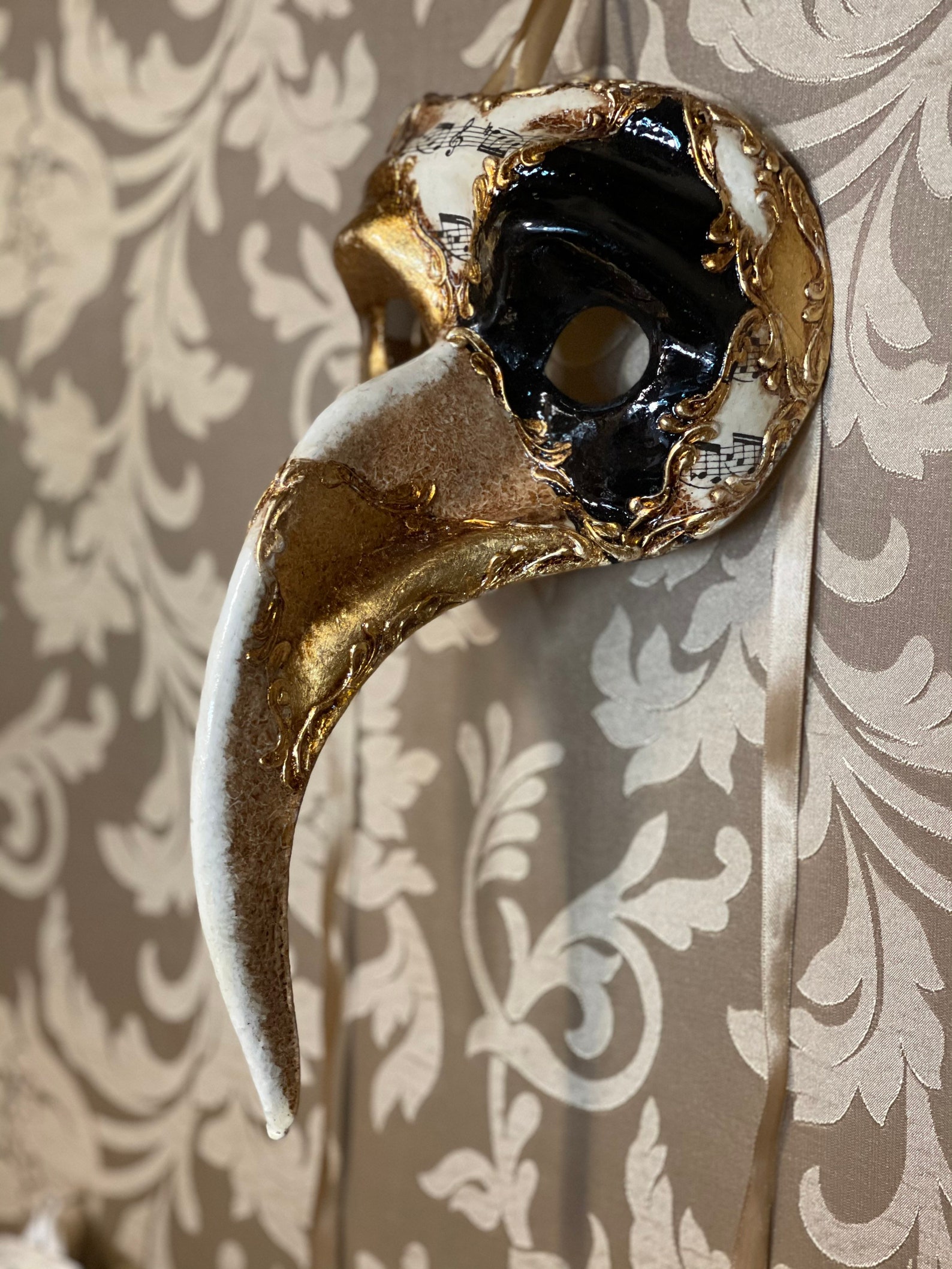 Venetian Mask, Turkish Nose Mask, Carnival Mask, Halloween Mask - Etsy