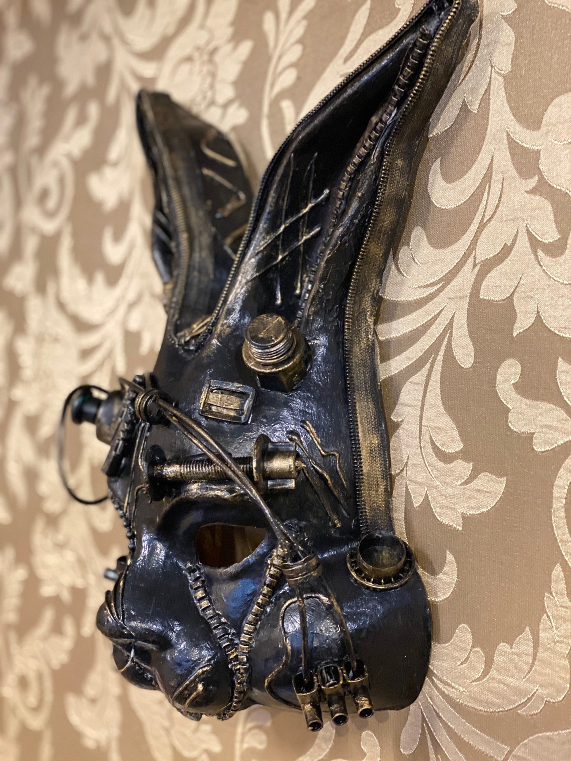 Venetian Mask Rabbit Mask Steampunk Mask Halloween Mask - Etsy