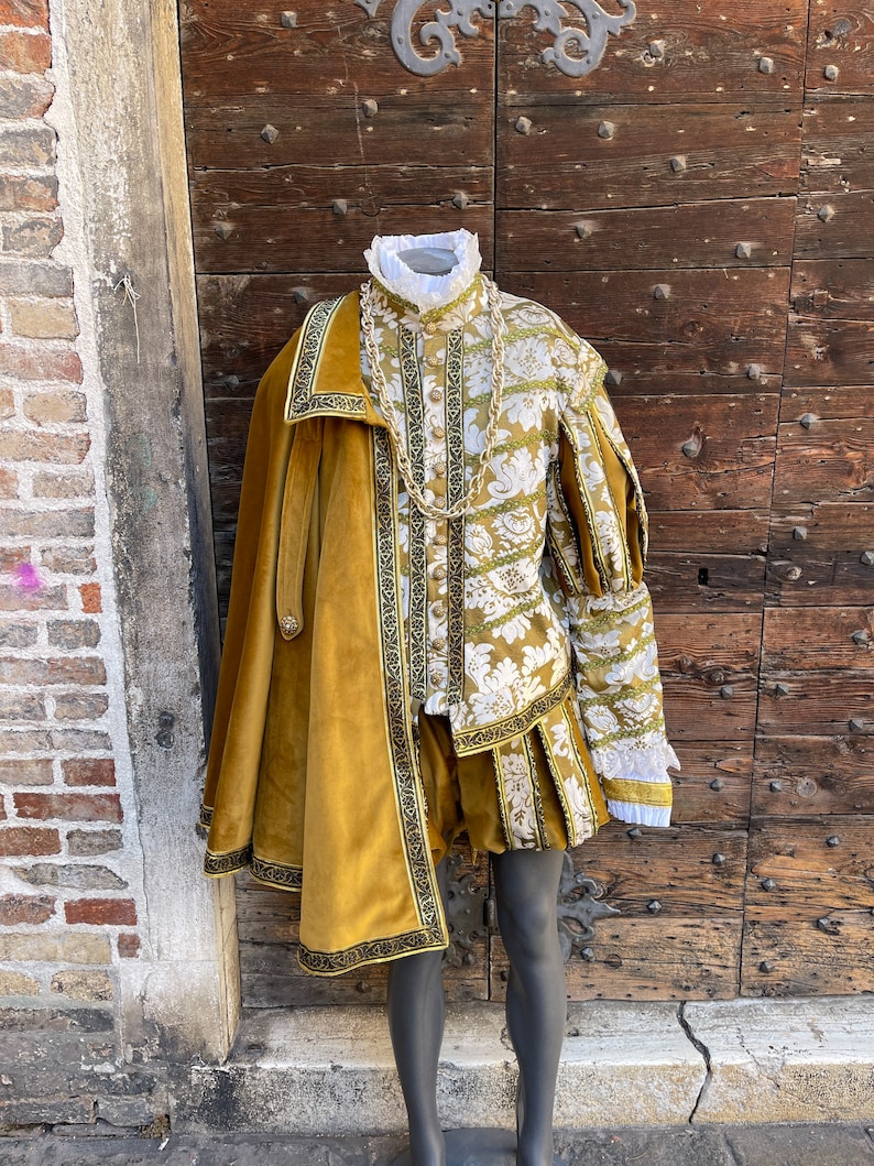 Historical Renaissance Costume for Men Period Costume - Etsy