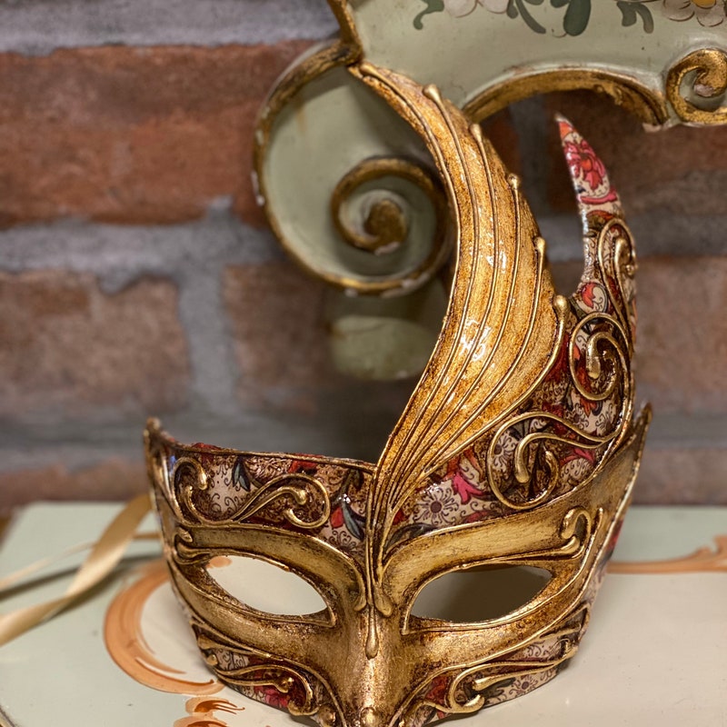 Colombina Venetian Mask - Etsy